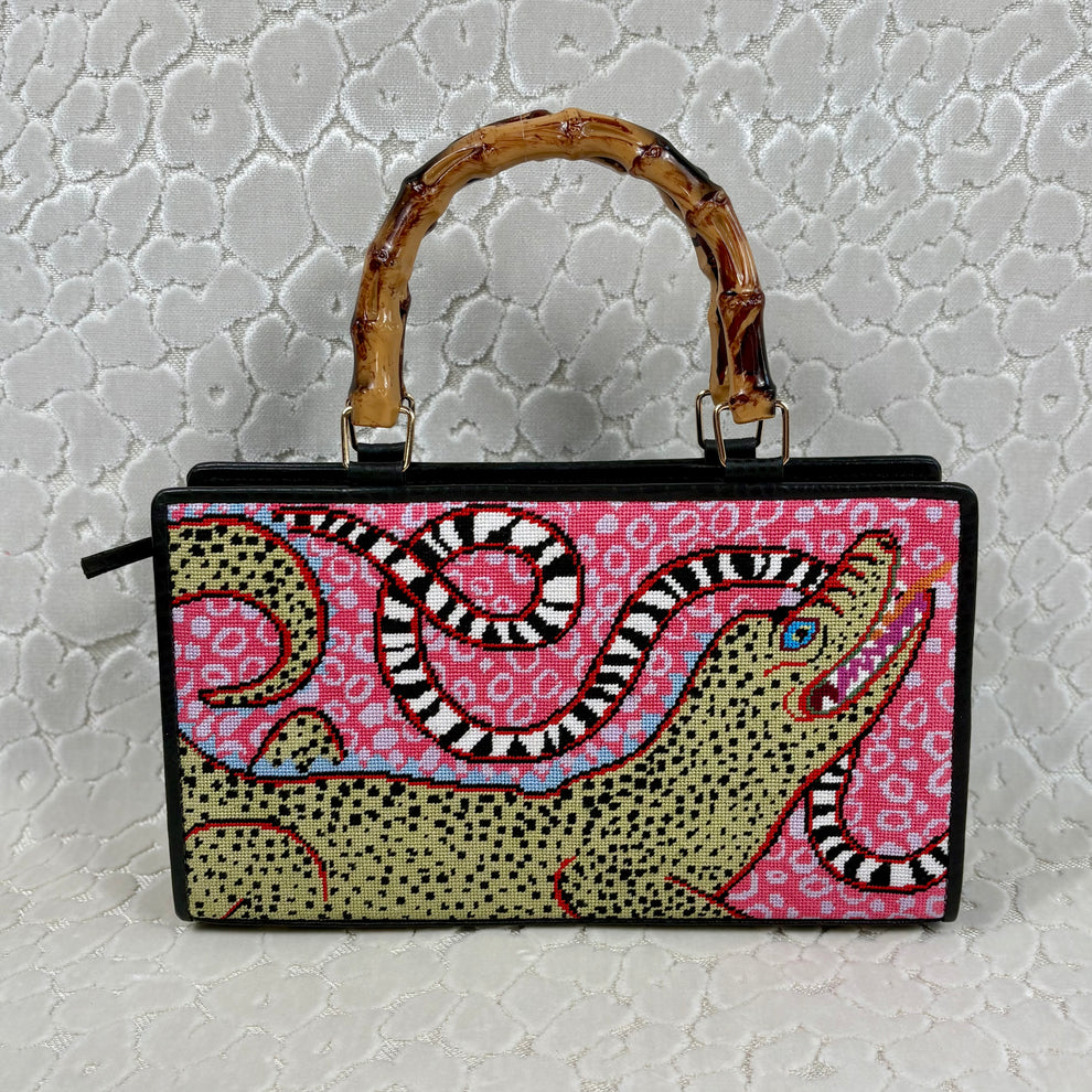 Folklore Gator Snake Clutch – Colors of Praise Decor & Design